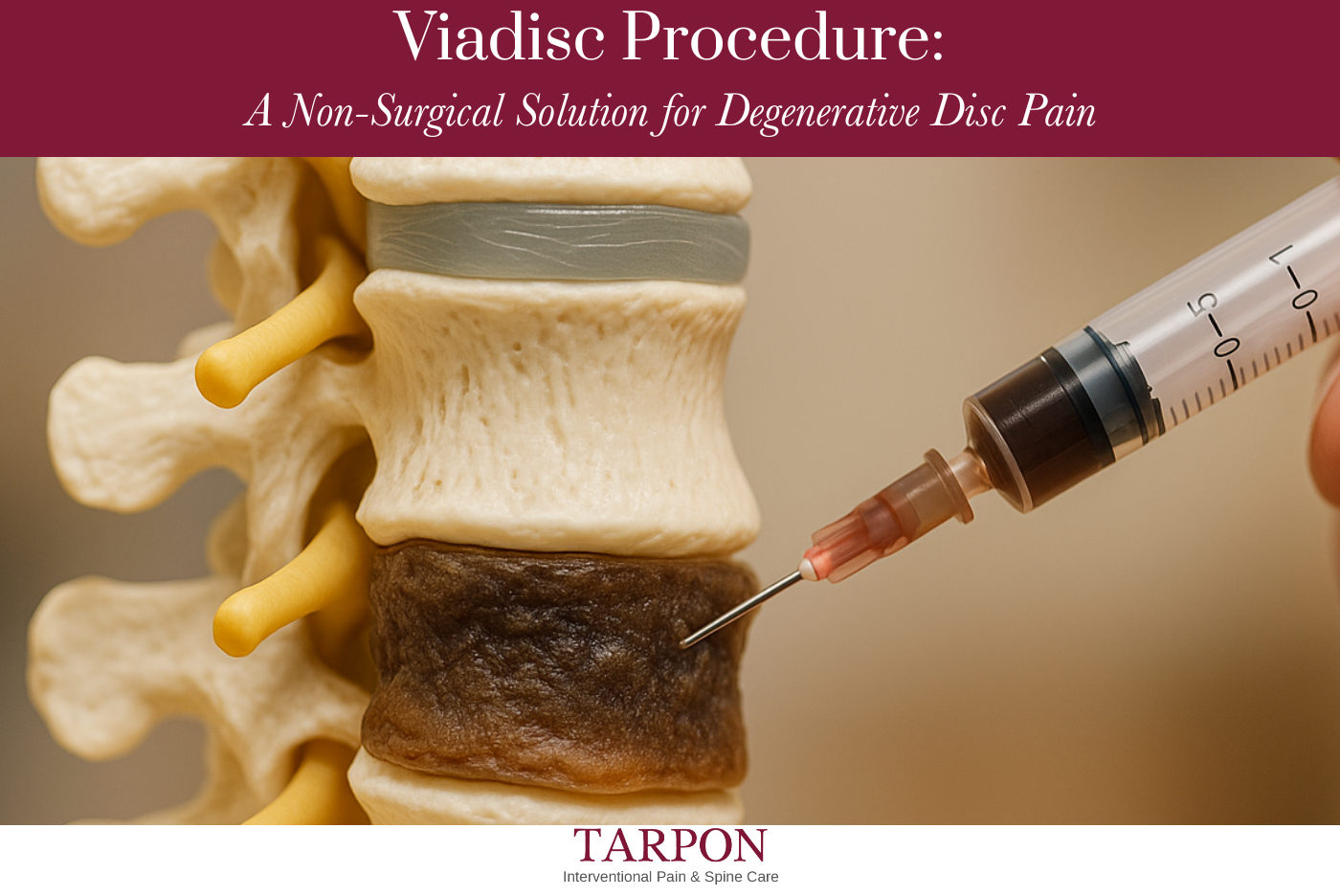 Viadisc Procedure: A Non-Surgical Solution for Degenerative Disc Pain ...